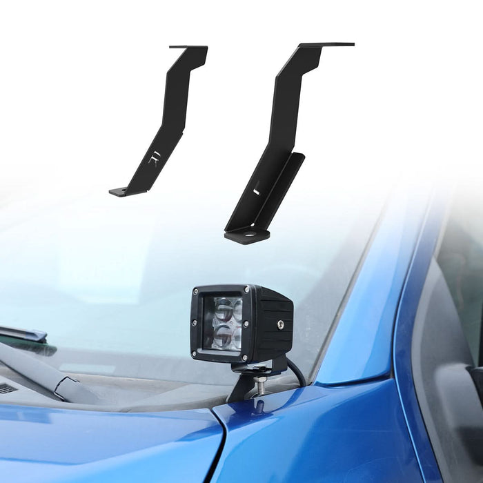 WOLFSTORM A-Pillar LED Lights Bar Mounting Brackets for 2015-2026 FORD