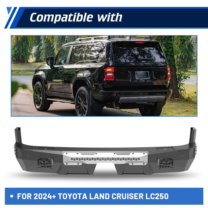 WOLFSTORM Rear Bumper for 2024-2026 Toyota Land Cruiser 250