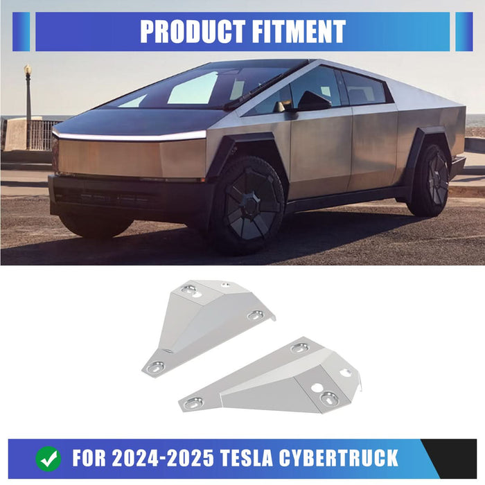 Front Control Arm Skid Plates for Tesla Cybertruck 2024-2025, Heavy Du ...