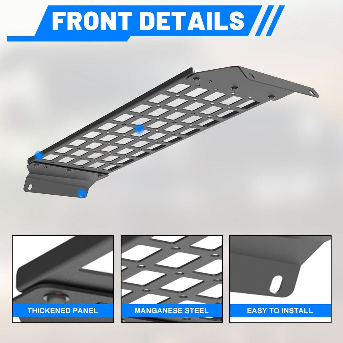 Wolfstorm Overhead Molle Panel Interior Ceiling Storage Rack for 2024 ...