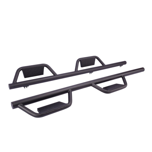 Side Steps for 2007-2018 Jeep Wrangler JK/JKU (4 Door ONLY) | WOLFSTORM