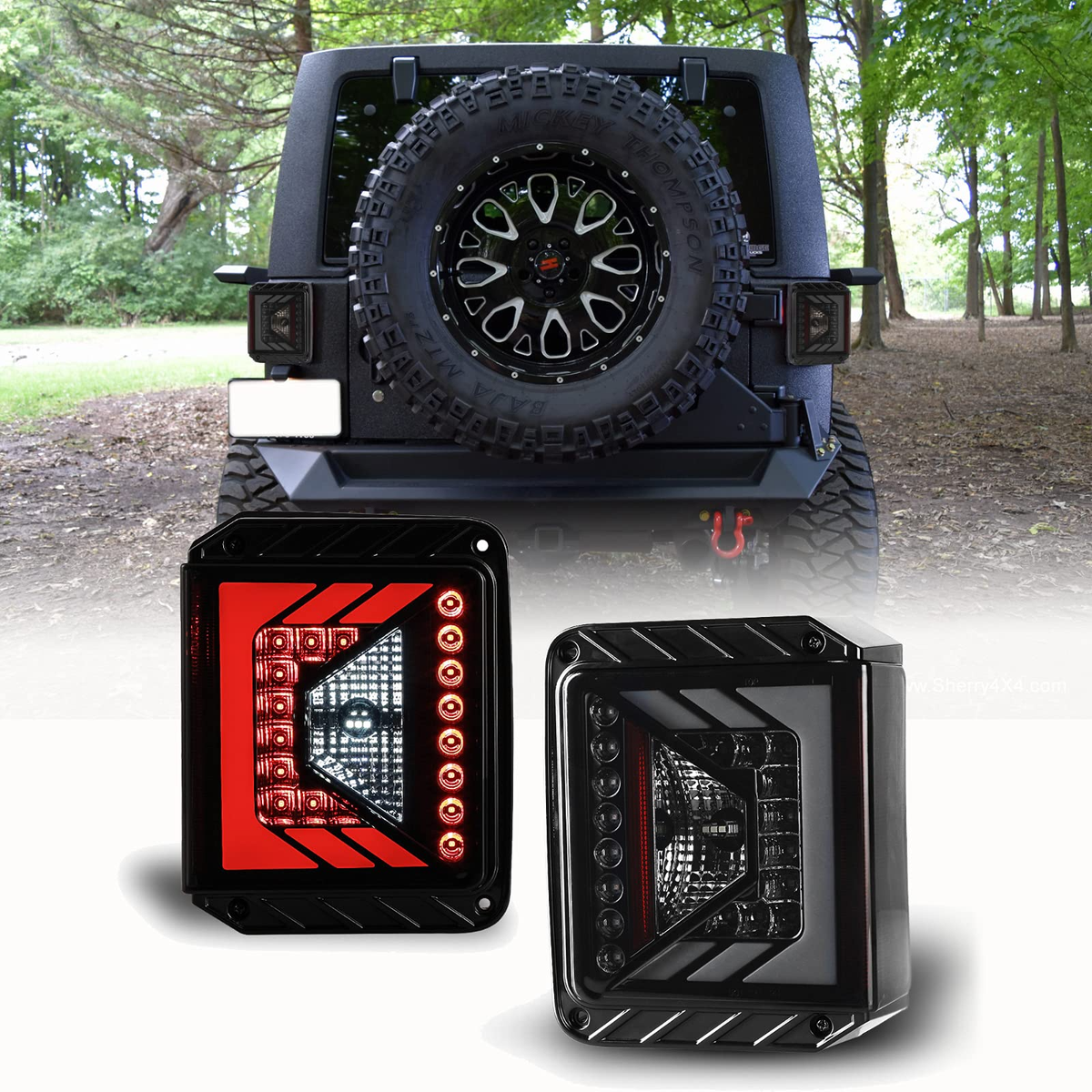 LED Tail Light for 2007-2018 Jeep Wrangler JK/JKU — WOLFSTORM